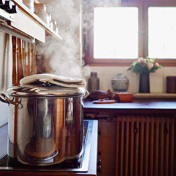 Kürbisrahmsuppe Rezept – Vollwertküche nach Emma Stolls Tradition