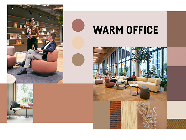 Office Design with #designcodes: Color Trends for Well-being and Creativity