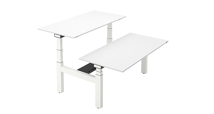 temptation smart twin - Electrically Adjustable Double Bench - Sedus