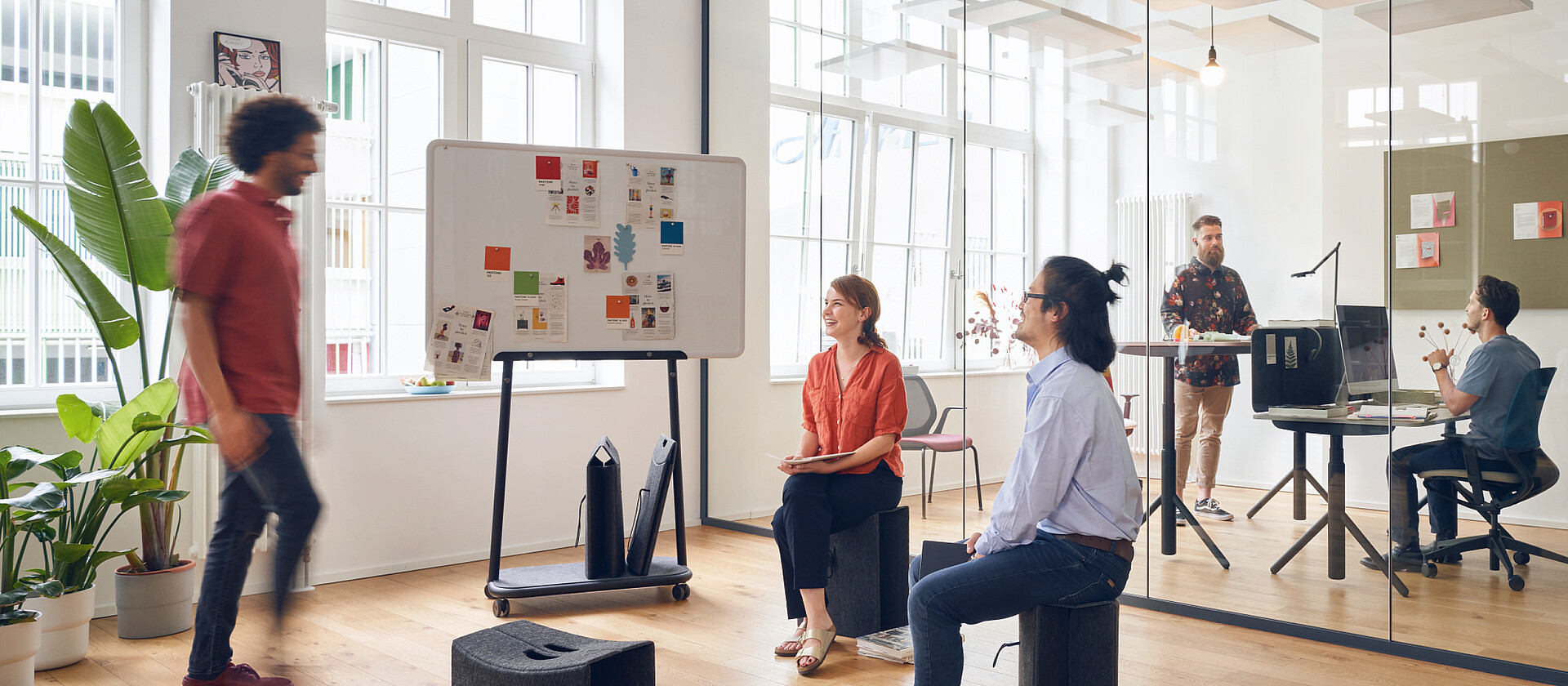 se:lab rack - Mobile Easel for Creative Work - Sedus