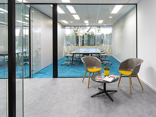 Colors Coworking Area - Creative Workspace with Sedus Furniture