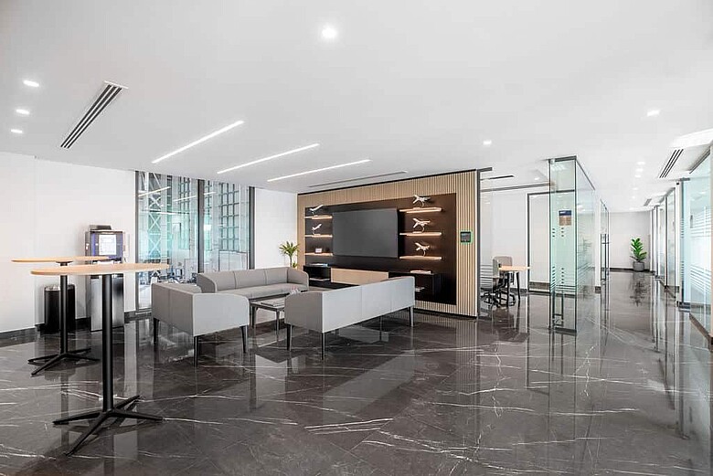 ExecuJet MRO Services Middle East offices outfitted with Sedus products