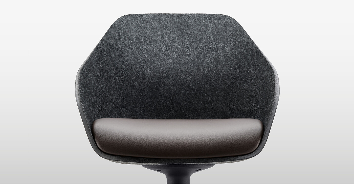 Comfortable Shell Chair for Lounges, Home Offices, and Meeting Rooms