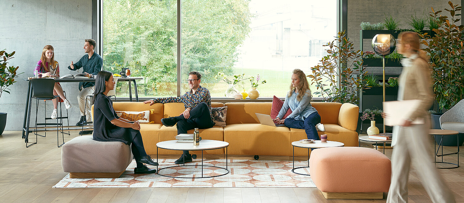 se:living - Flexibles Sofa für produktive und wohnliche Büros