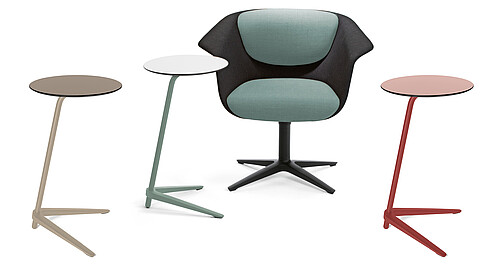 Enhance your office with Sedus lounge tables