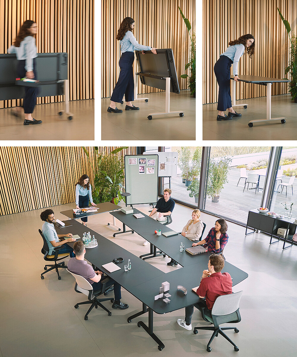 se:lab flip - Mobile Tables for Agile Spaces | Adaptable and Space ...