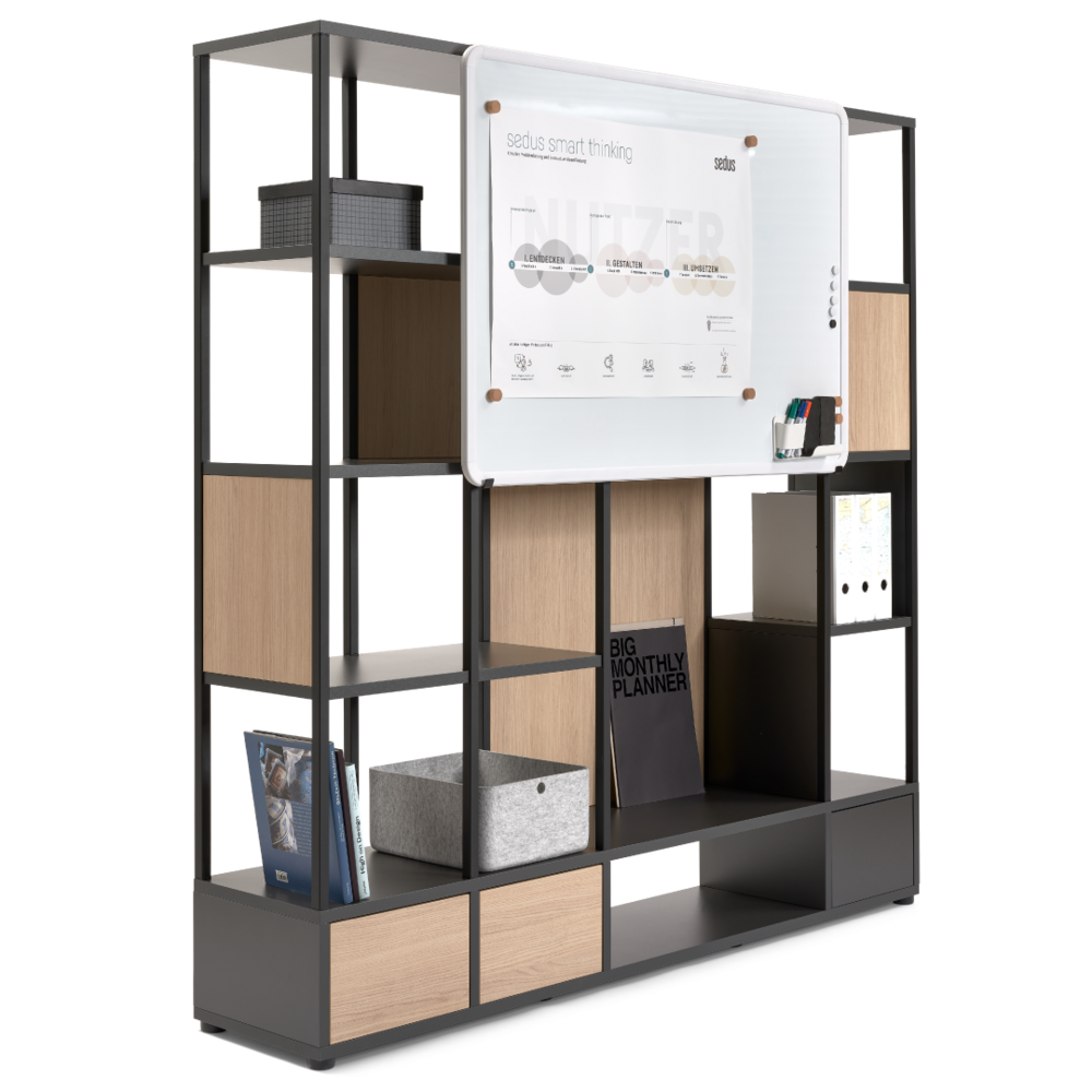 se:matrix | the modular shelving system kit to maximise space