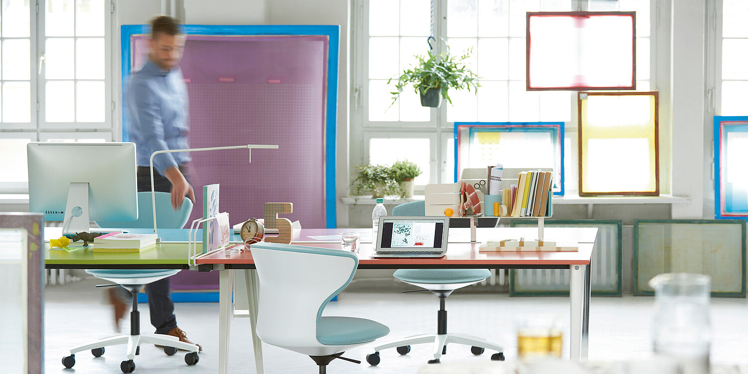 get together team desk and table