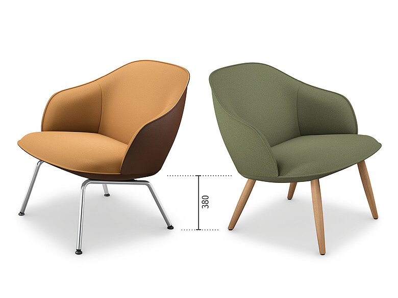 se:café soft chair – Comfortable design and versatile upholstery ...
