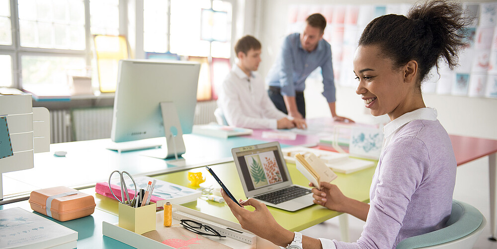 get together team desk and table