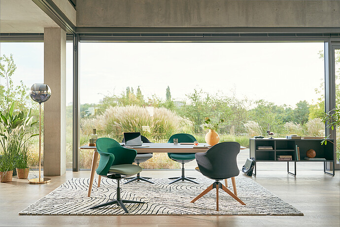 Se:flair the innovative swivel chair for comfort and style from Sedus
