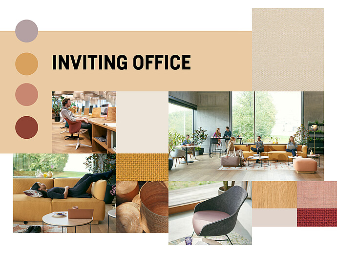 Office Design with #designcodes: Color Trends for Well-being and Creativity