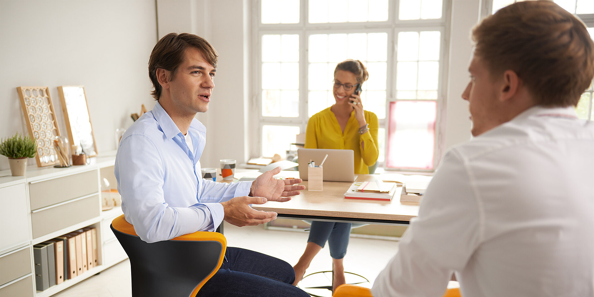 temptation high desk - Modern High Desk for Teamwork - Sedus
