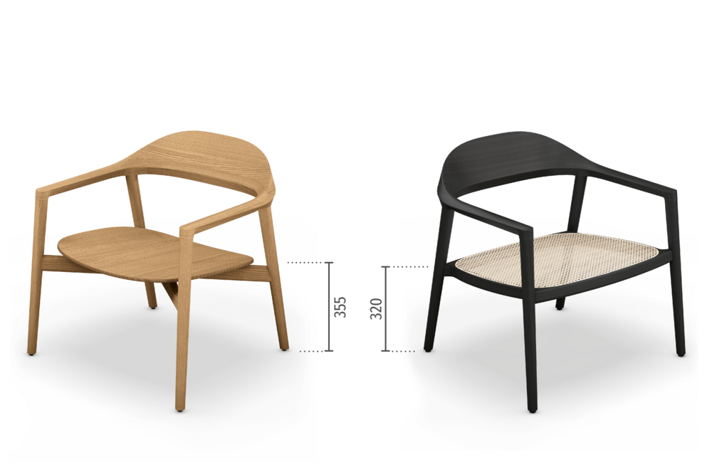 se:café wooden chair & lounge chair – High-quality design and natural ...