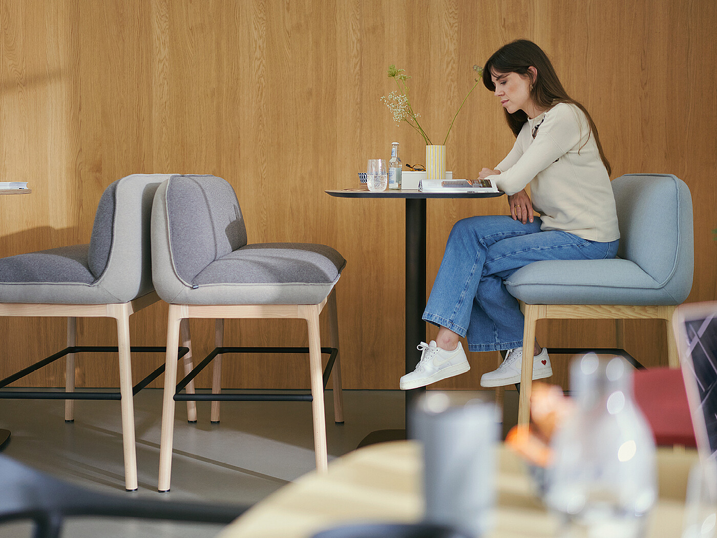 se:café bench – Komfortable Sitzbänke für wohnliche Büros