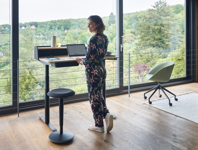 Sedus präsentiert: se:desk home – Der vielseitige Sitz-/Steharbeitstisch