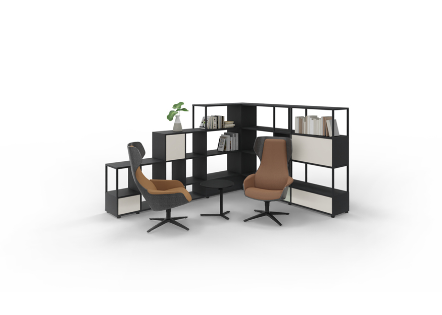 Se Matrix The Modular Shelving System Kit To Maximise Space